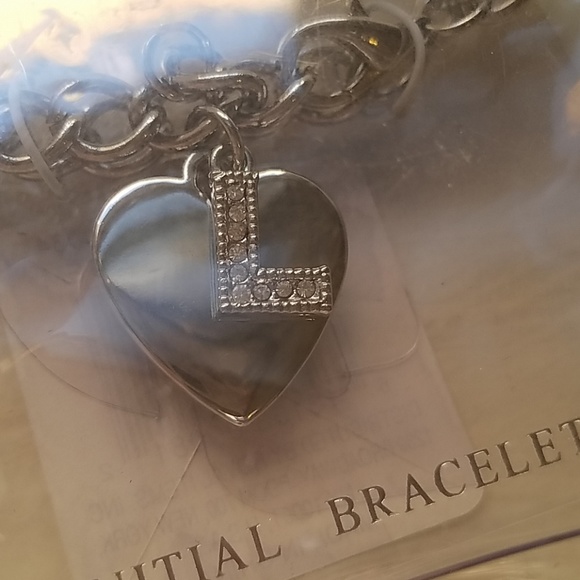 Jewelry | Letter L Charm Bracelet | Poshmark